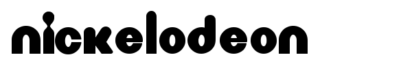 Nickelodeon font , Fancy - Groovy fonts - Fontzzz.com