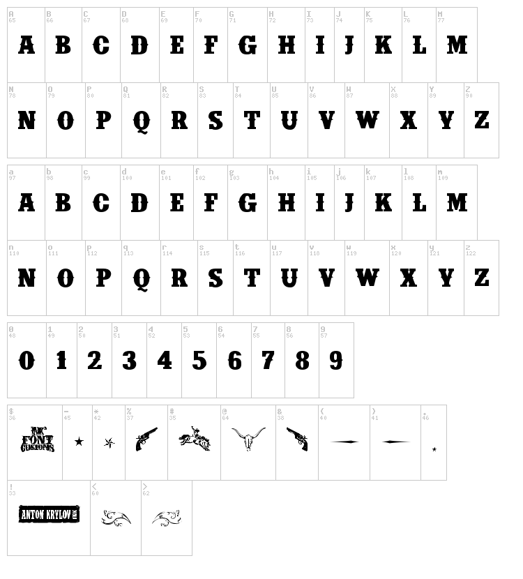 IFC Insane Rodeo font , Fancy - Western fonts - Fontzzz.com