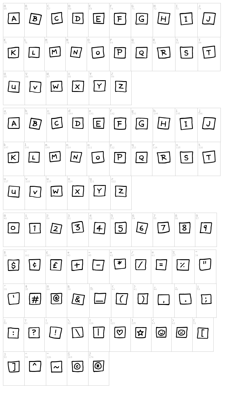 Cute Notes font , Fancy - Decorative fonts - Fontzzz.com
