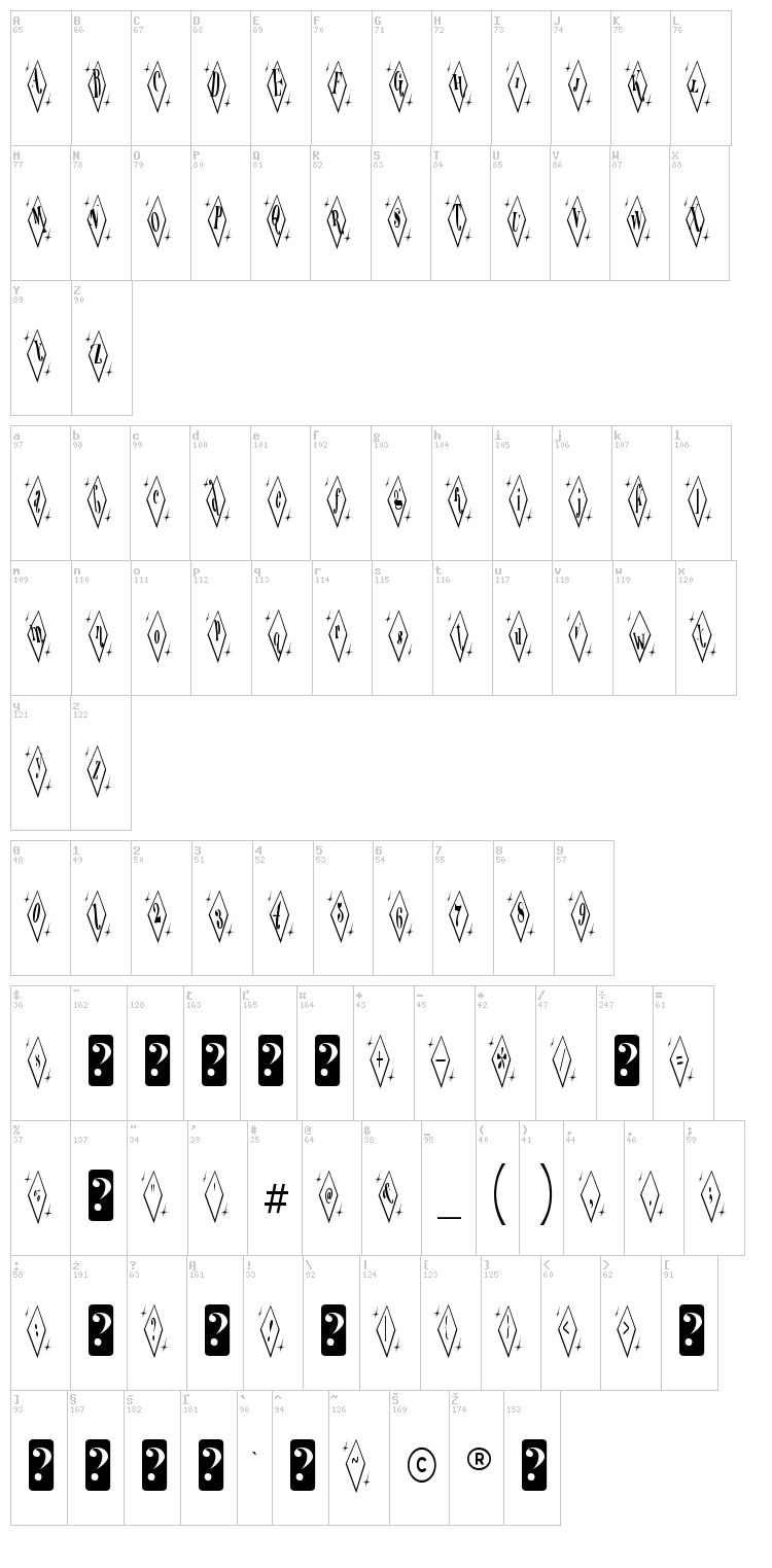 Terylene Top font , Fancy - Decorative fonts - Fontzzz.com
