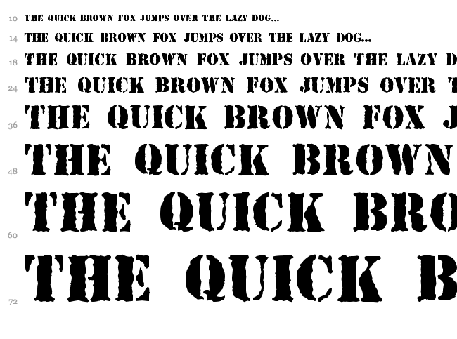 Top Secret font , Fancy - Stencil, Army fonts - Fontzzz.com