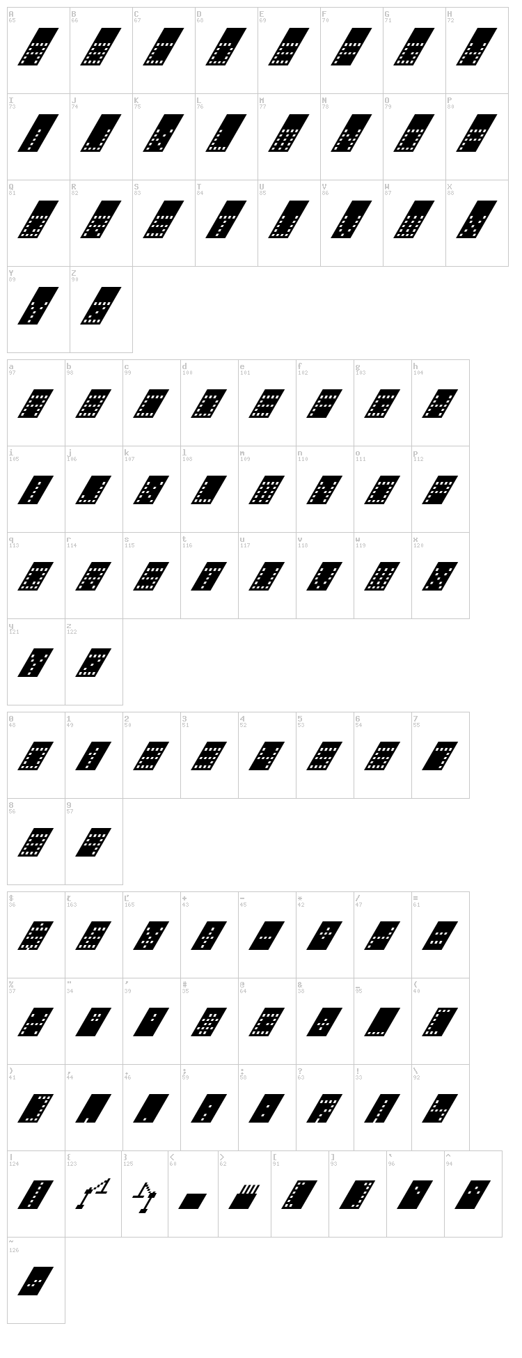 Tower Block font , Techno - Square fonts - Fontzzz.com