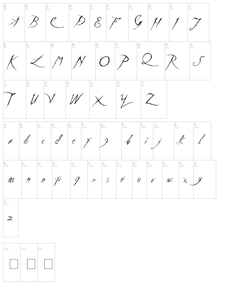 A Theme for Murder font , Script - Calligraphy fonts - Fontzzz.com