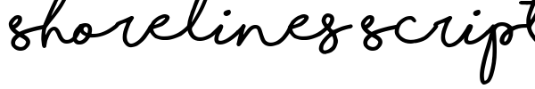 Shorelines Script font , Script - Handwritten fonts - Fontzzz.com